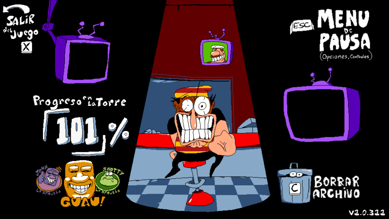 Pizza Tower: Spanish/Español! (Textos y sprites) Mod for Pizza Tower ...