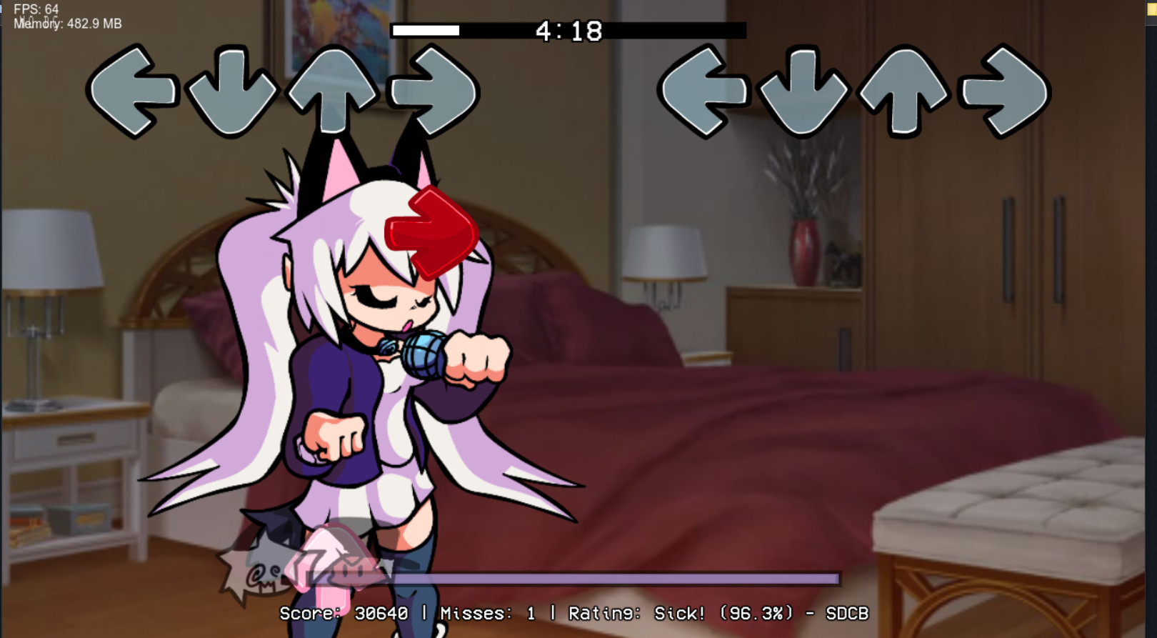 FNF: Hush Rush (Demo) Mod for Friday Night Funkin' | FNF Mods