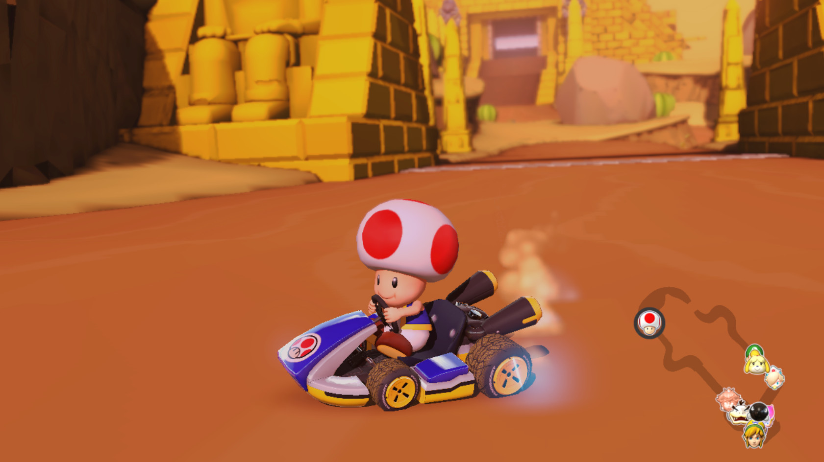 Wii Dry Dry Ruins (tour model) Mod for Mario Kart 8 Deluxe | MK8D Mods