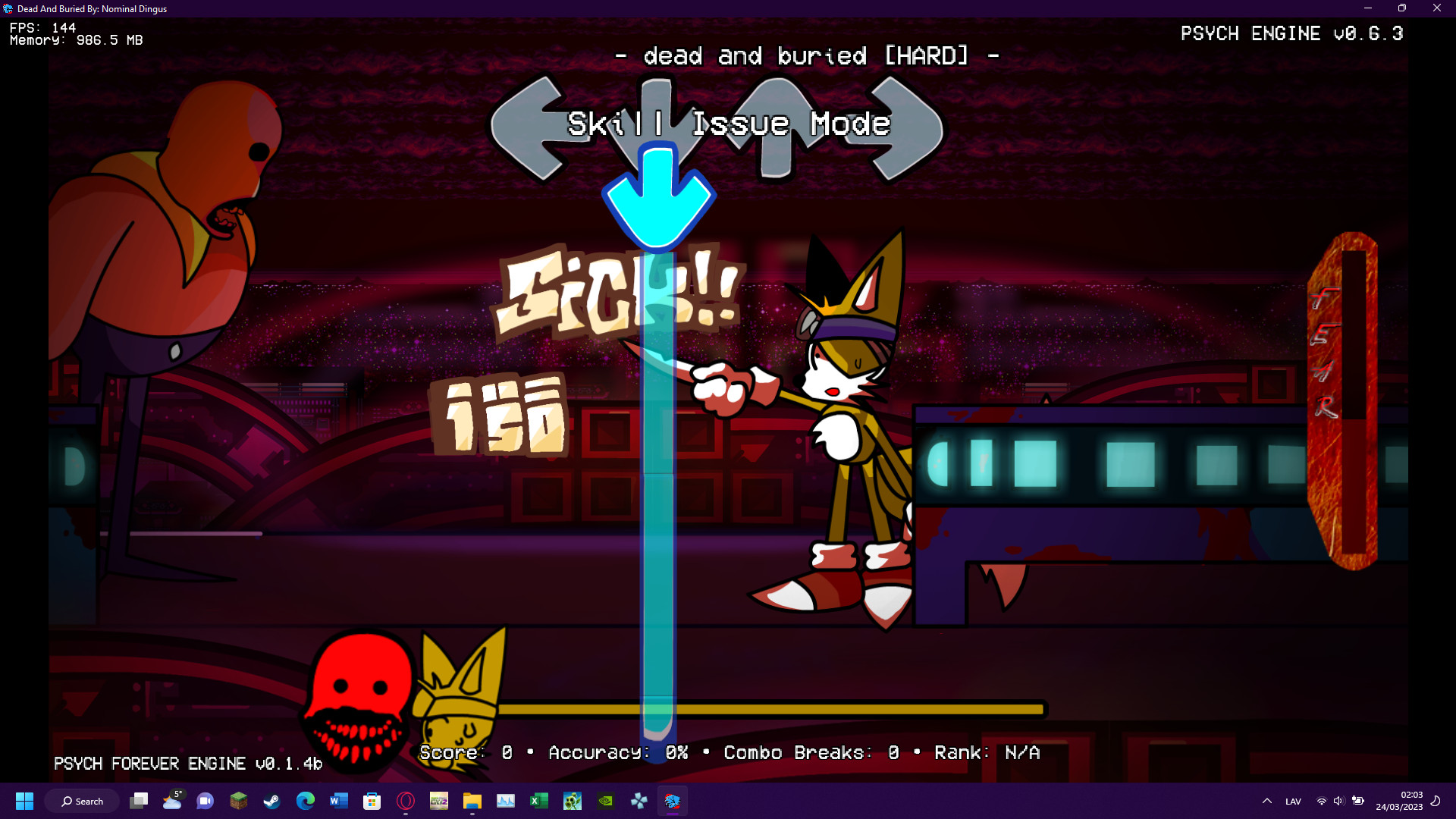 Dead And Buried (Rework) - Hot Update Mod for Friday Night Funkin ...