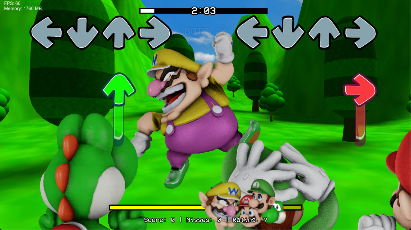 Rotten Day (Boingo doo Mario cover) Mod for Friday Night Funkin' | FNF Mods