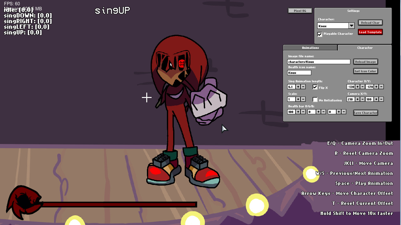 EXEternal Tails and Knuckles sprites Mod for Friday Night Funkin' | FNF ...