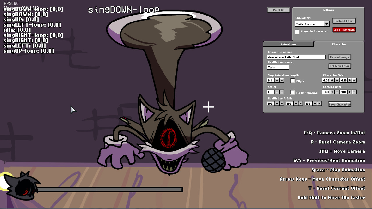 EXEternal Tails and Knuckles sprites Mod for Friday Night Funkin' | FNF ...