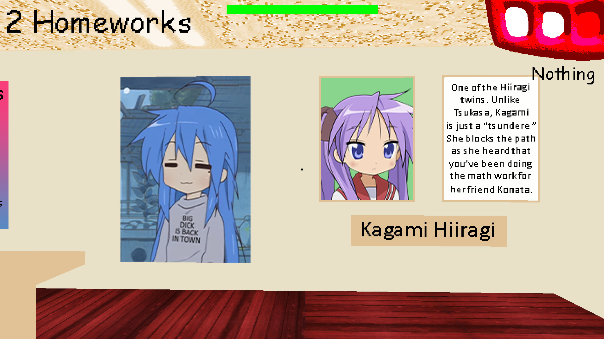 Konata's Homework Problem Mod for Baldi's Basics | Baldi Mods