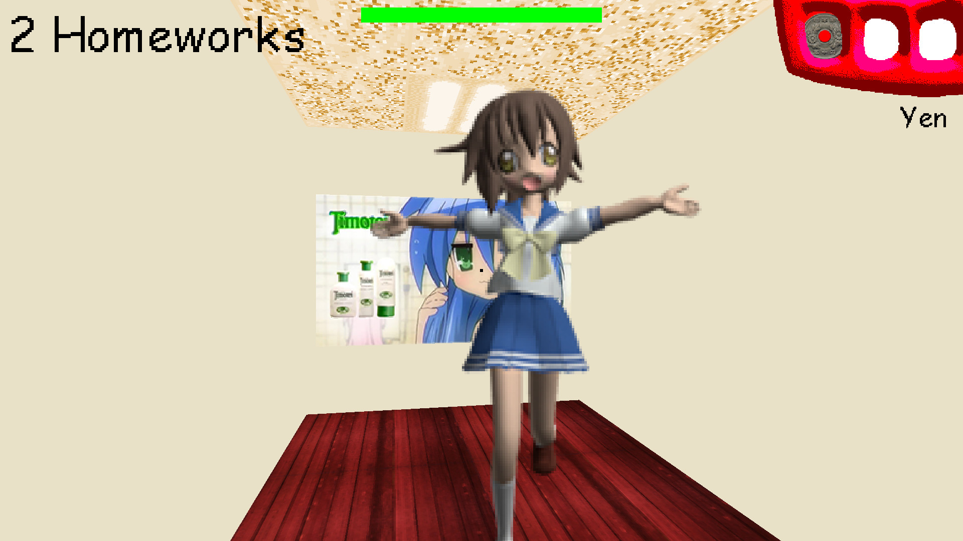 Konata's Homework Problem Mod for Baldi's Basics | Baldi Mods