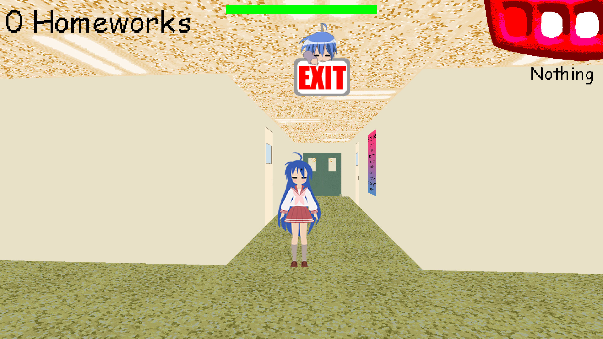 Konata's Homework Problem Mod for Baldi's Basics | Baldi Mods