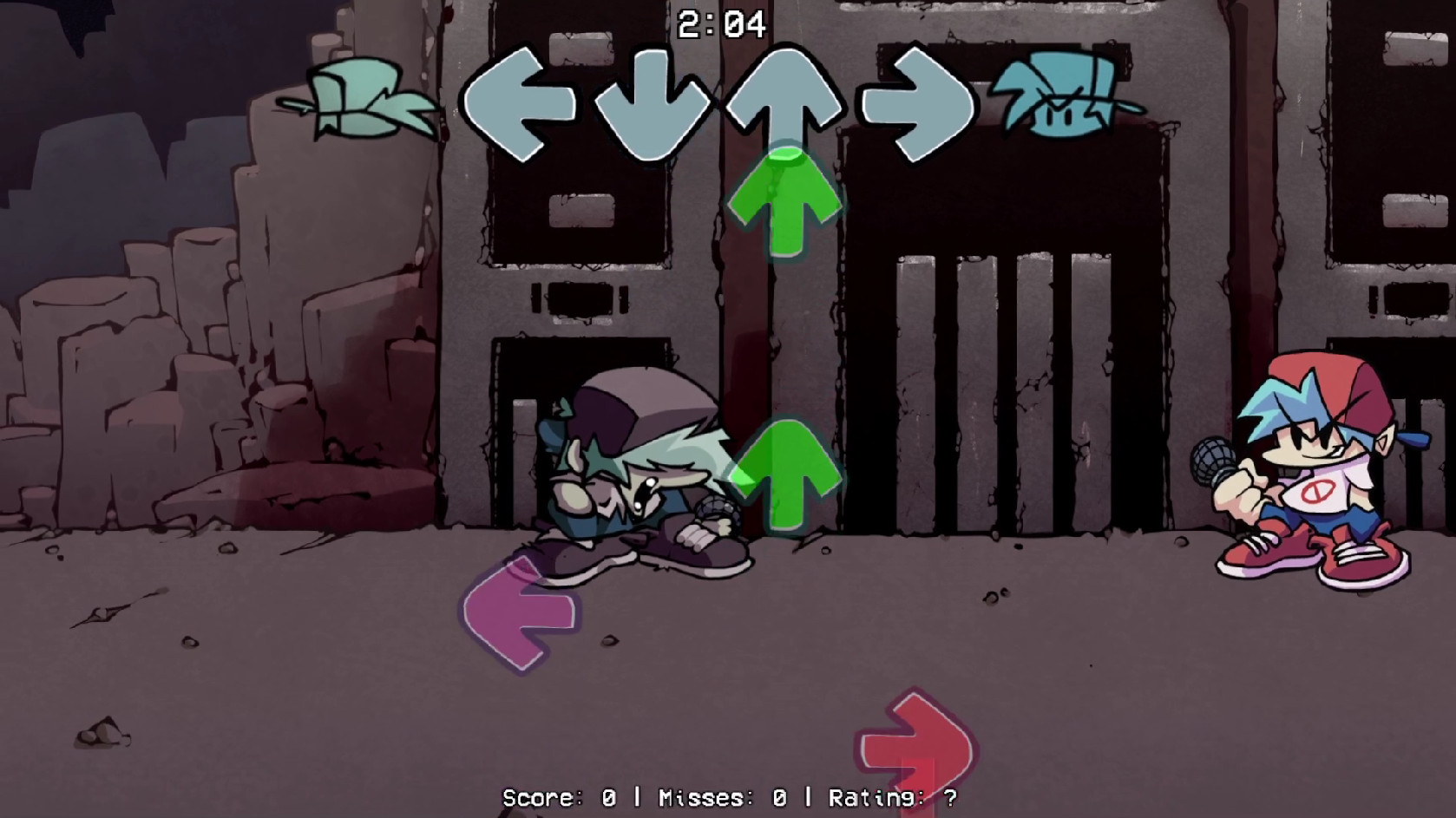 Eye to eye but cool modchart :) | D/J Mod for Friday Night Funkin ...