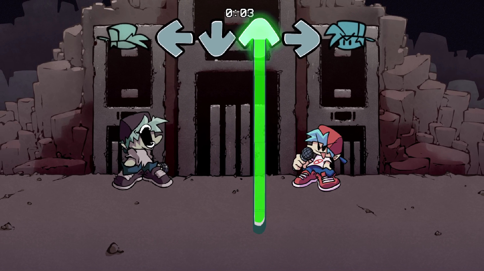 Eye to eye but cool modchart :) | D/J Mod for Friday Night Funkin ...