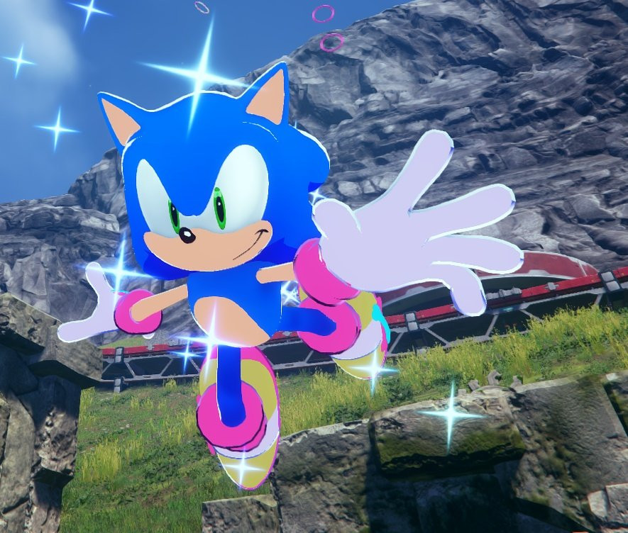 Sonic Pict Frontiers Mod for Sonic Frontiers | Frontiers Mods