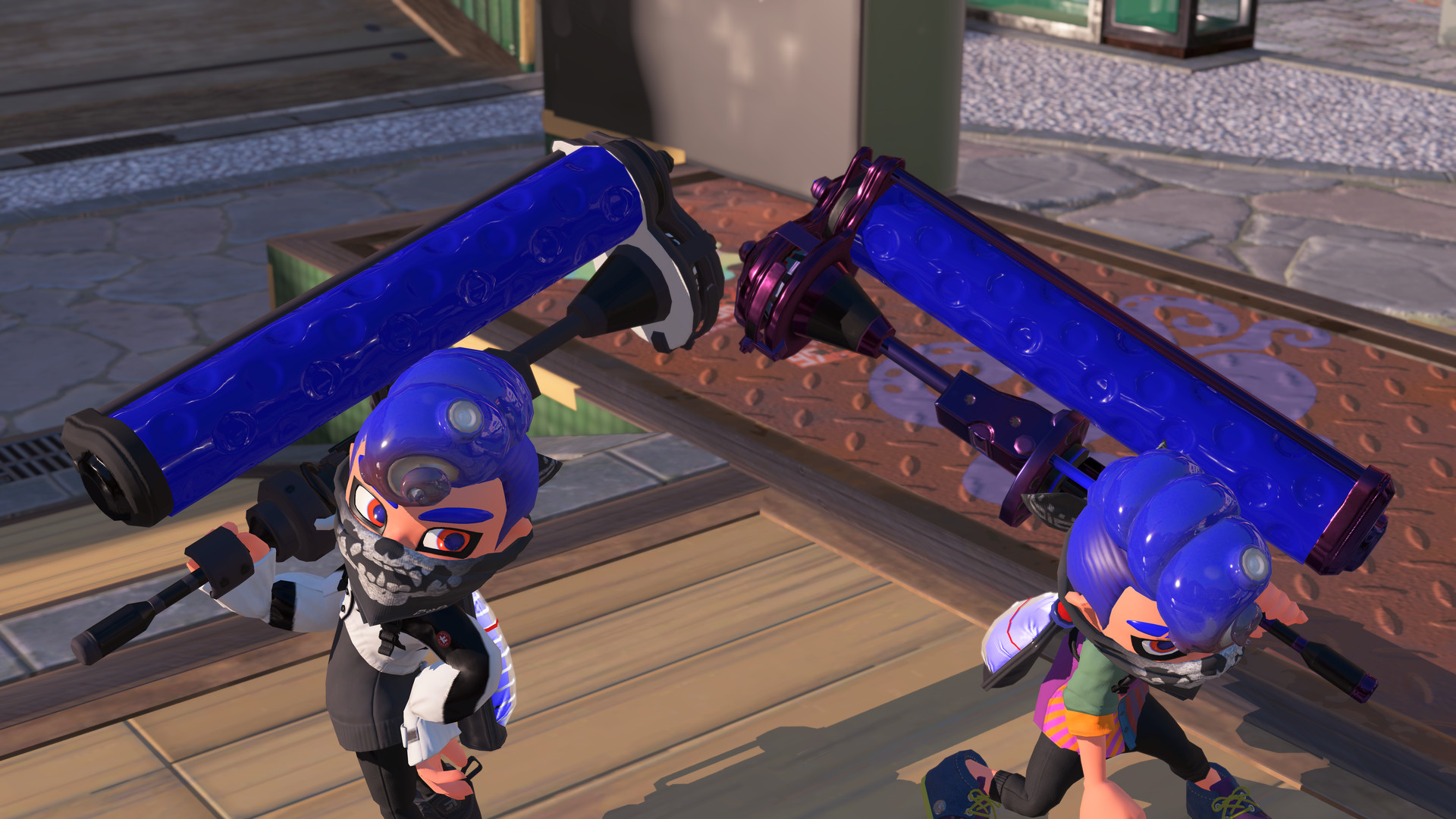 Tempered and Kensa Dynamo Roller Skins Mod for Splatoon 3 | Splatoon 3 Mods