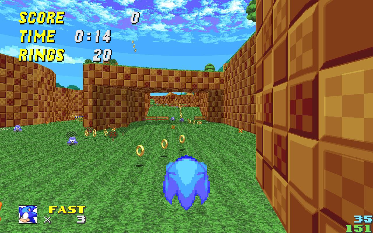 True Sonic Reborn Mod for Sonic Robo Blast 2 | SRB2 Mods