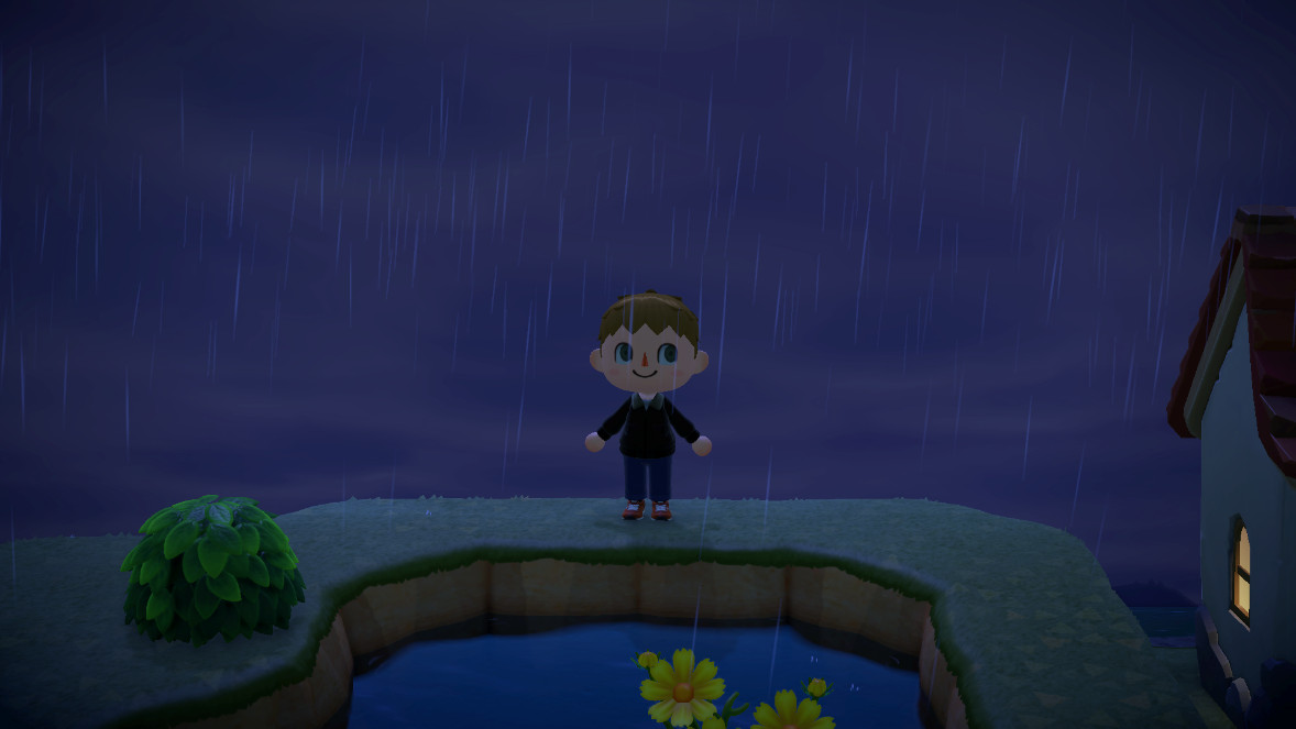 Always Heavy Rain Weather Mod Mod for Animal Crossing: New Horizons ...