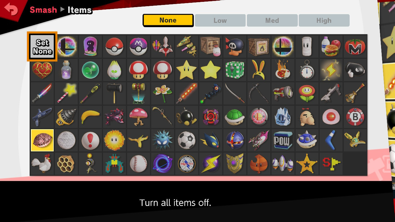 Quickplay: Removed Training Items Mod for Super Smash Bros. Ultimate ...