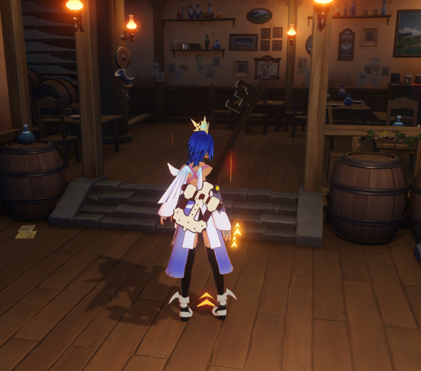 Aqua As Shenhe + Master's Defender On Deathmatch Mod for Genshin Impact ...