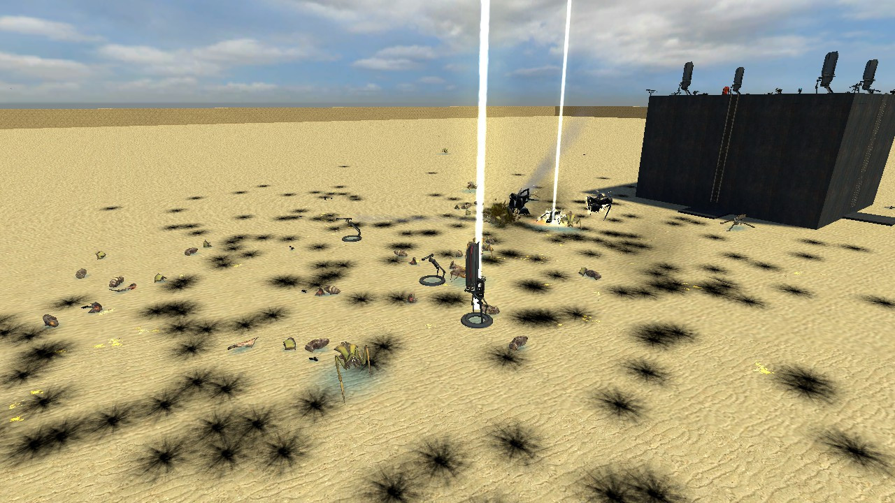 Auto Turrets Spawn Script (Combine Mortar, Rocket) Mod for Half-Life 2 | HL2 Mods