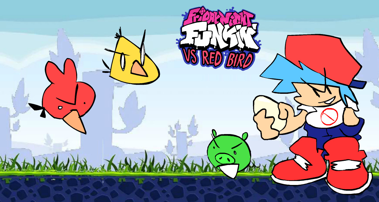 (CANCELLED BUILD) VS RED BIRD v2 Mod for Friday Night Funkin' | FNF Mods