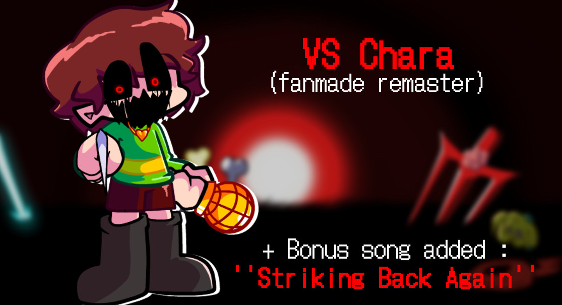 Vs. Chara (Fan Remaster) Mod for Friday Night Funkin' | FNF Mods