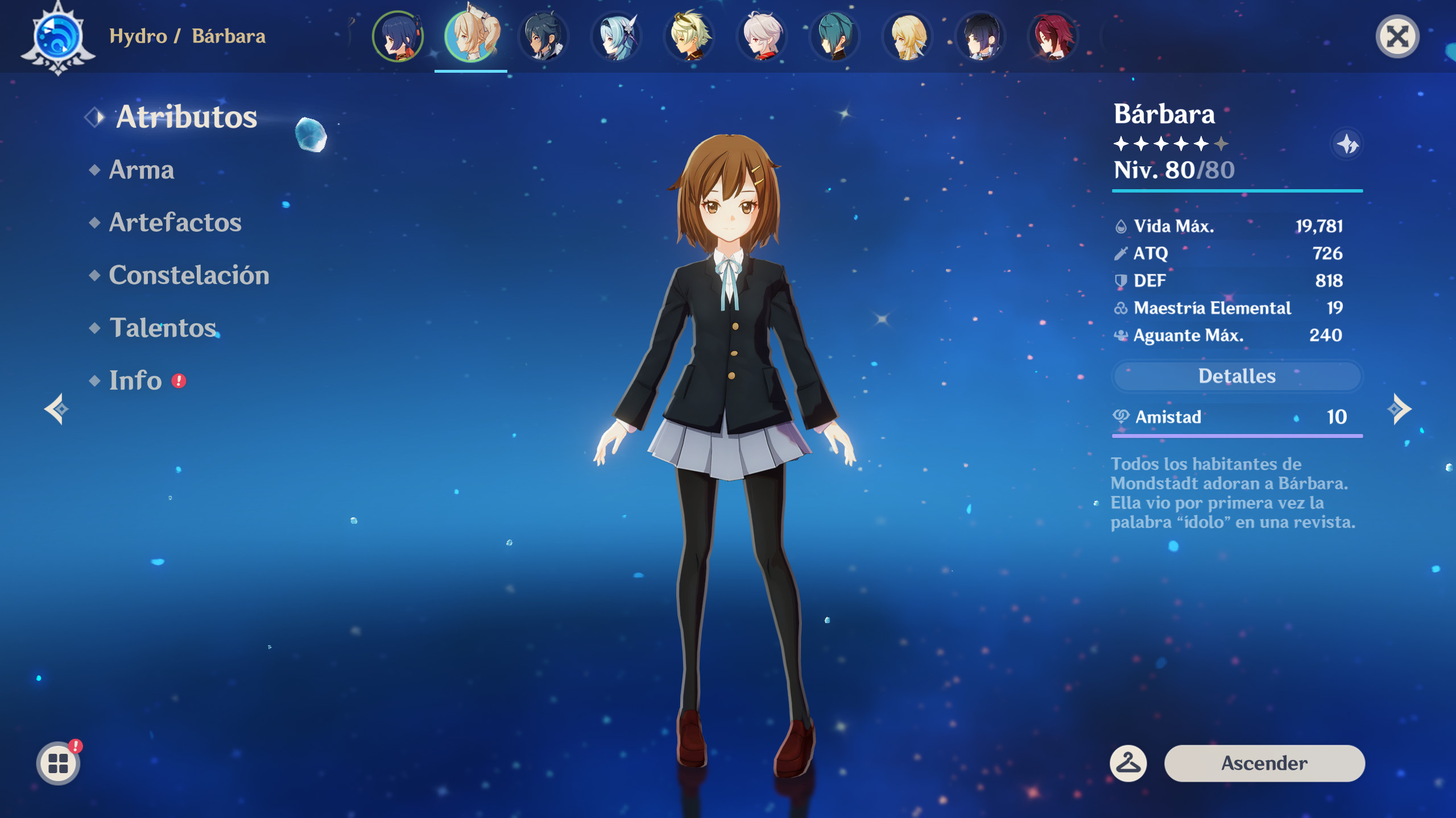 Yui Hirasawa (Replaces Barbara) Mod for Genshin Impact | GI Mods