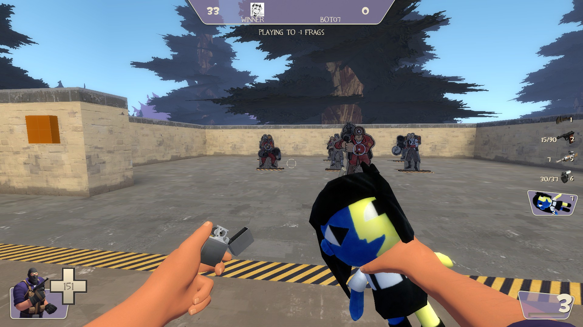 Ena Plush Dynamite Mod for Open Fortress | OF Mods