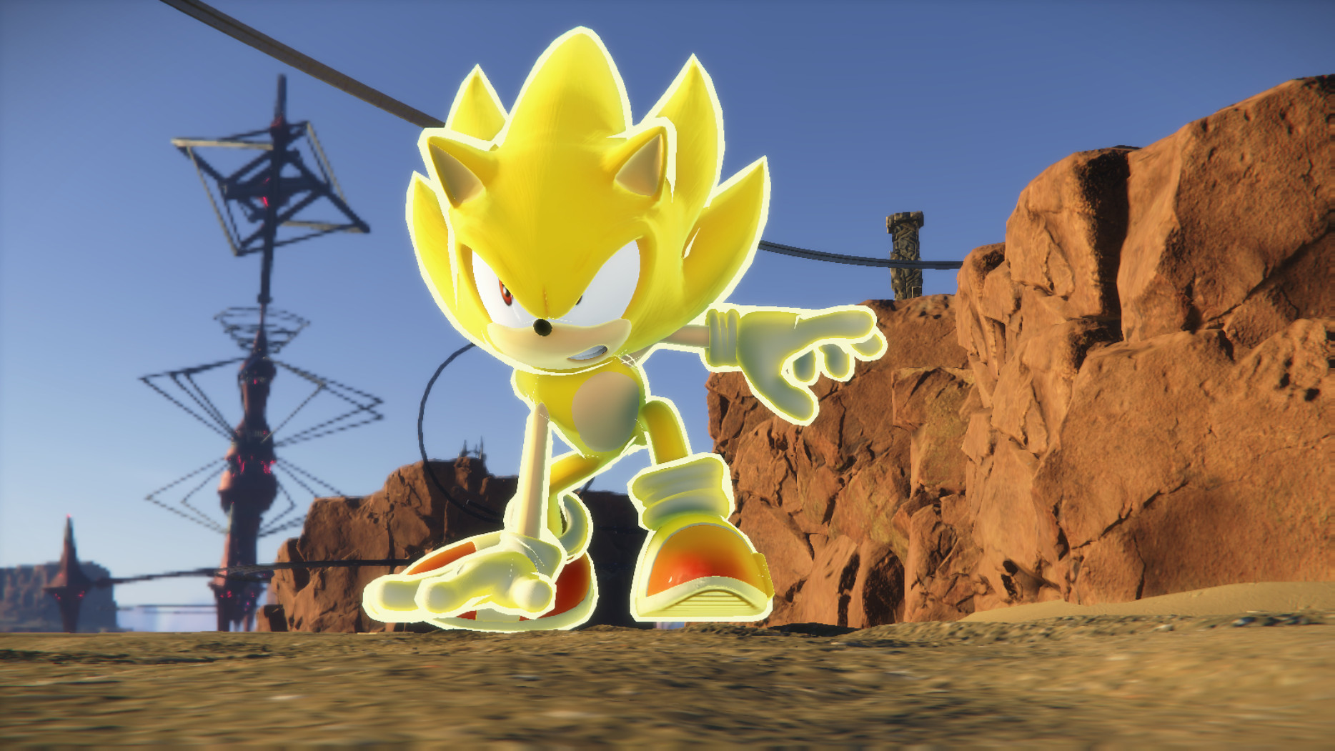 Super Sonic Mod for Sonic Frontiers | Frontiers Mods