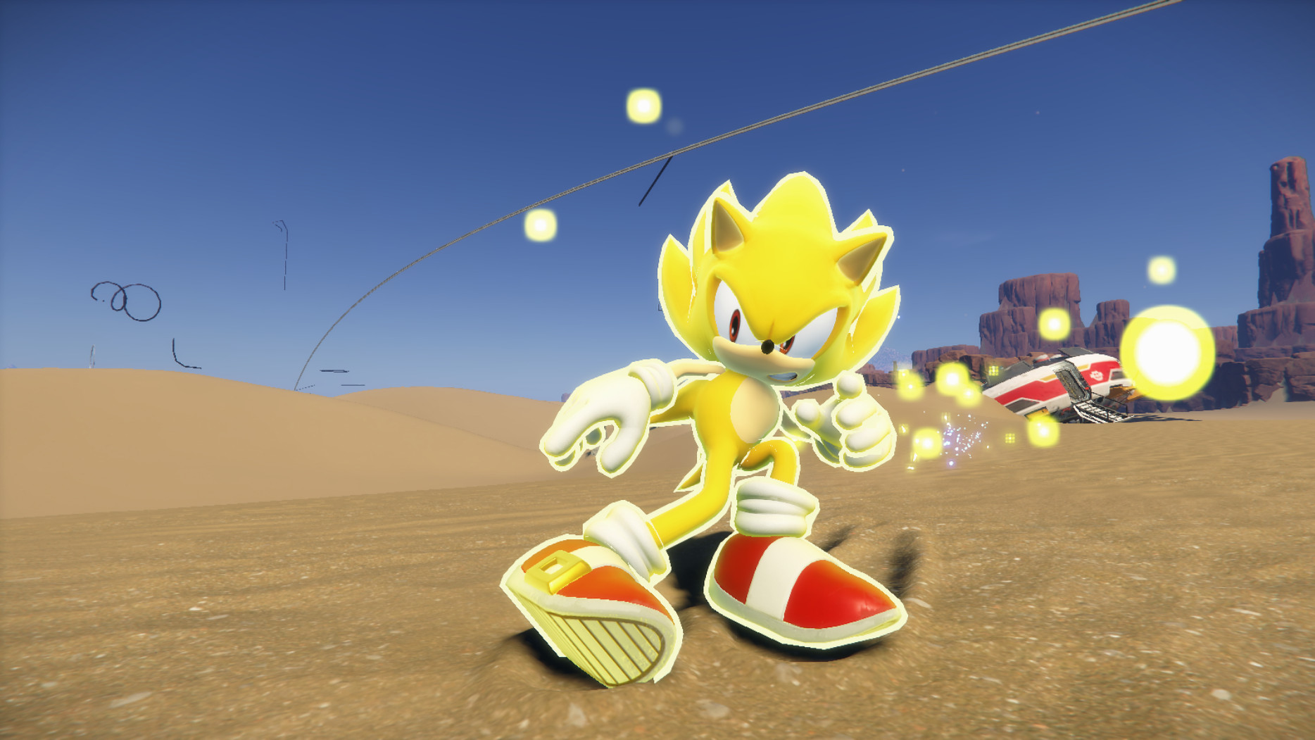 Super Sonic Mod for Sonic Frontiers | Frontiers Mods