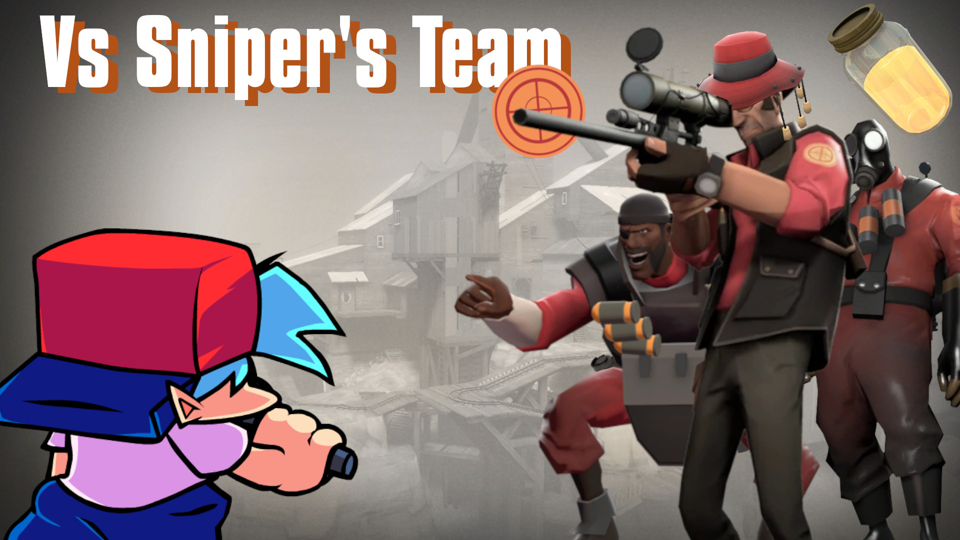 Vs SNIPER'S TEAM (Closed) Mod for Friday Night Funkin' | FNF Mods