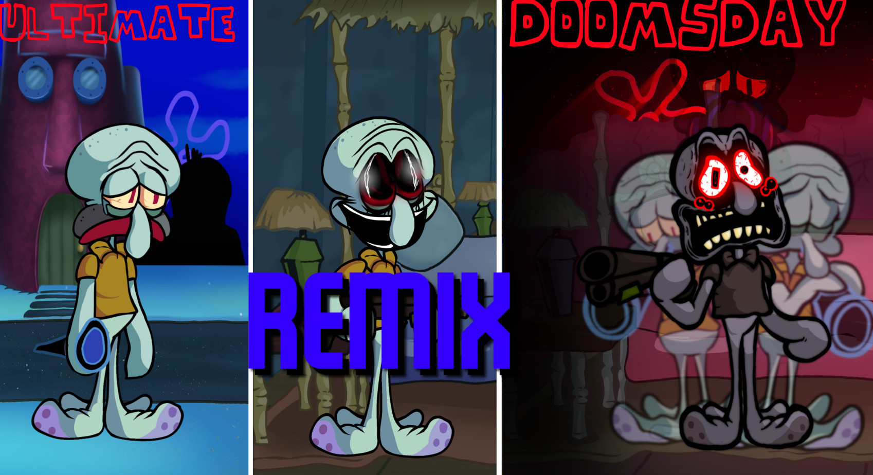 THE ULTIMATE DOOMSDAY REMIX Mod for Friday Night Funkin' | FNF Mods