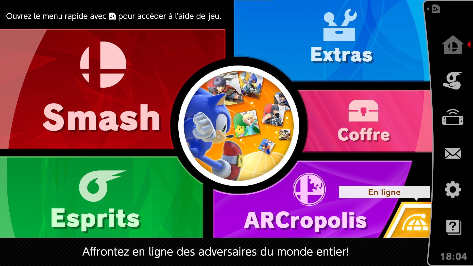 Switched eShop and Online buttons Mod for Super Smash Bros. Ultimate ...