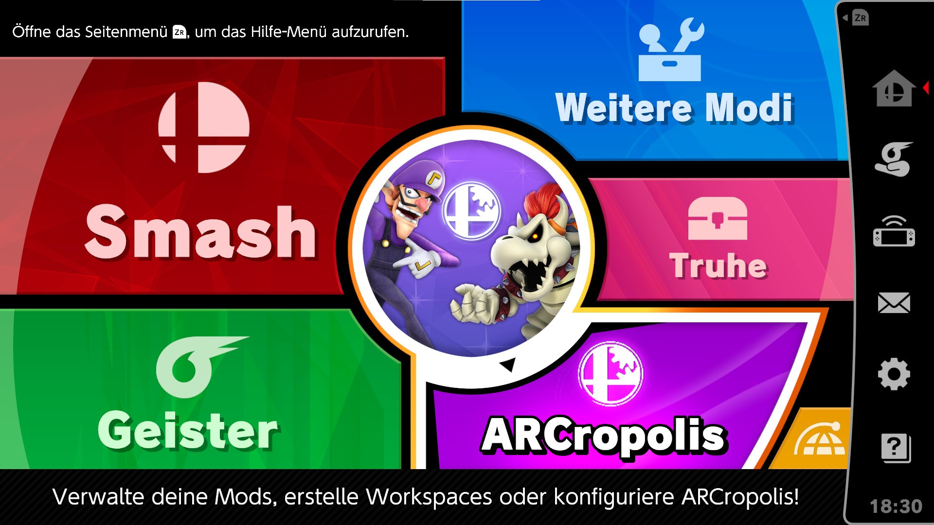 Switched eShop and Online buttons Mod for Super Smash Bros. Ultimate ...