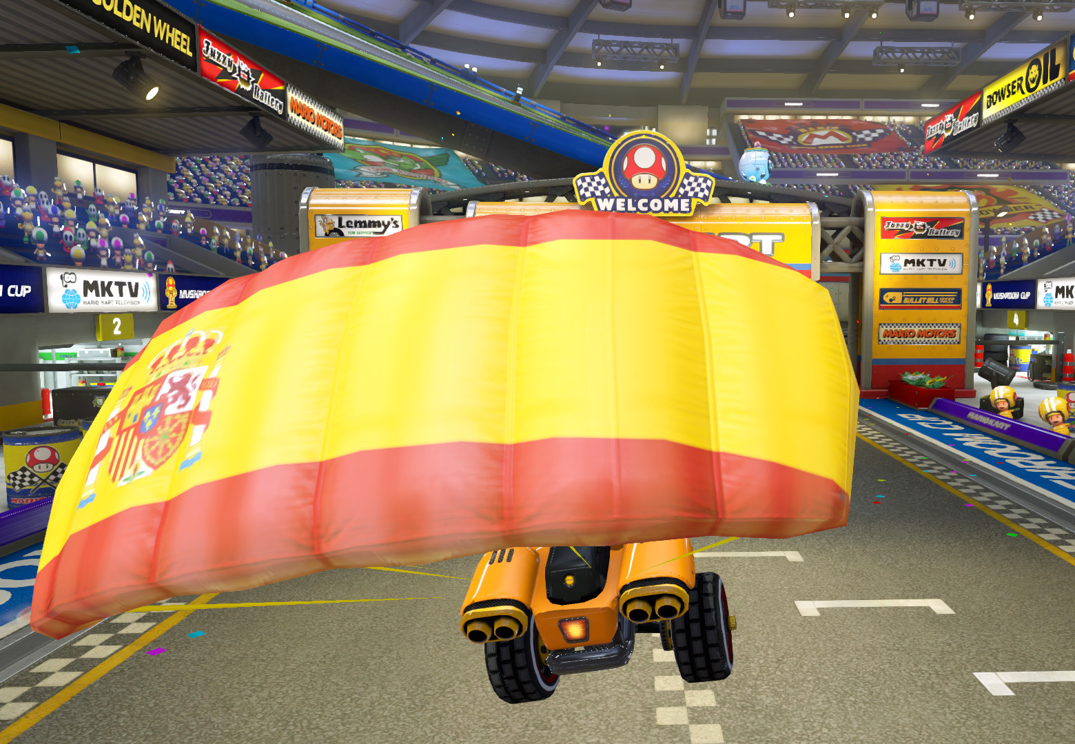 Parafoil/MKTV Parafoil: The Spanish Special [Mario Kart 8 Deluxe] [Mods]