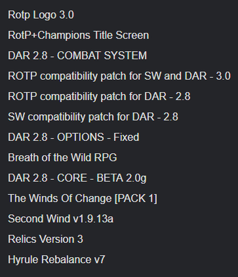 RotP + Champions Title Screen [The Legend of Zelda: Breath of the Wild ...