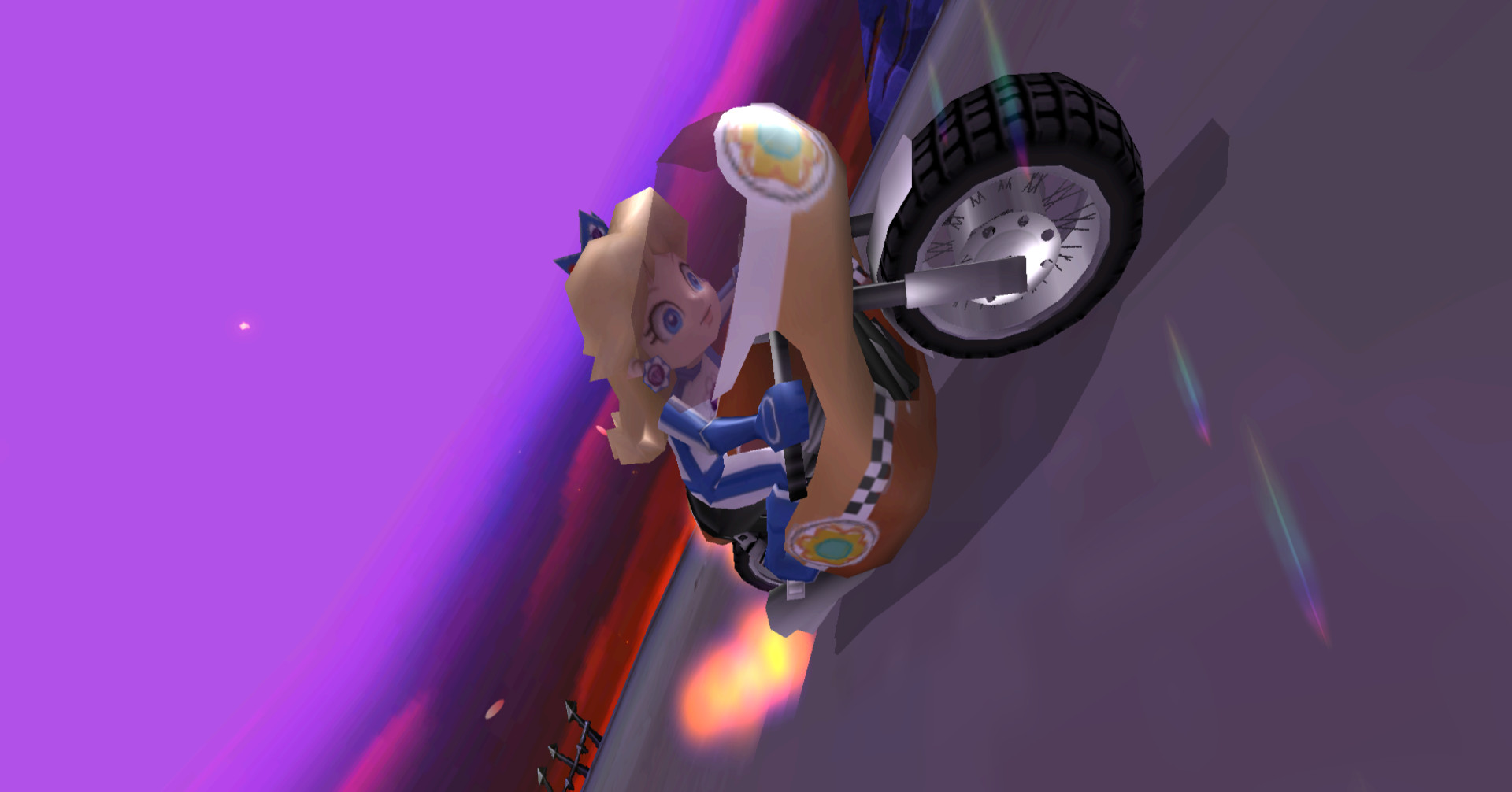 Princess Daisy Mario Kart Wii Bike