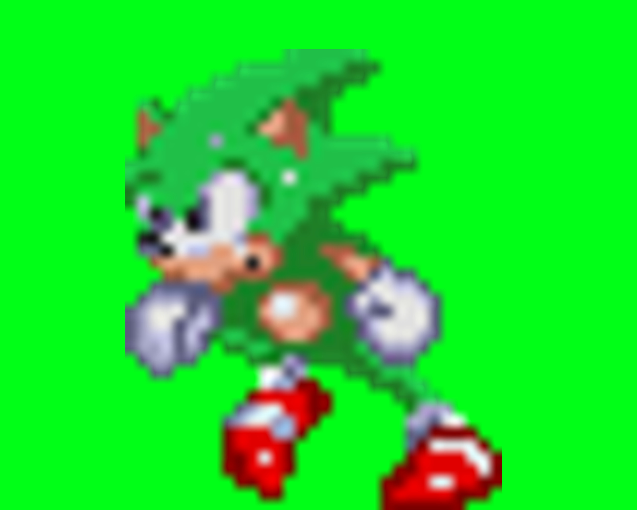 WindowsZone Green Sonic [Sonic WindowsZone] [Mods]