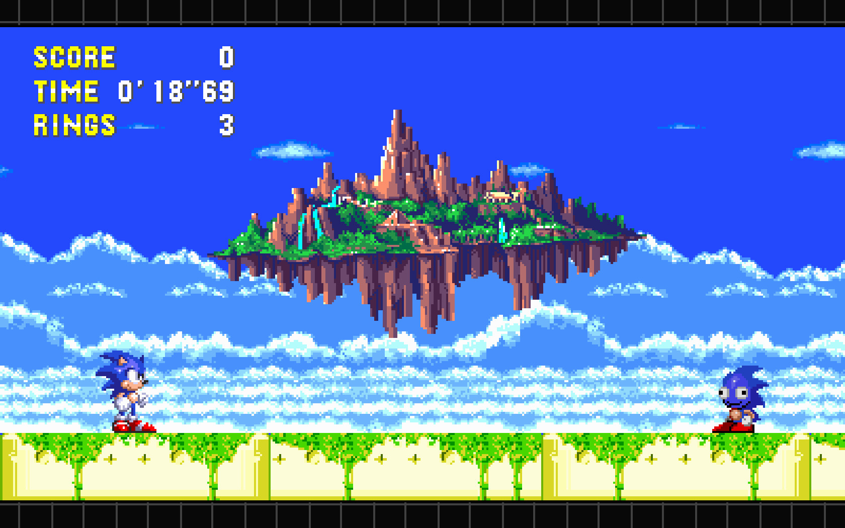 Mr. Needlemouse over mechasonic Mod for Sonic 3 A.I.R. | S3AIR Mods
