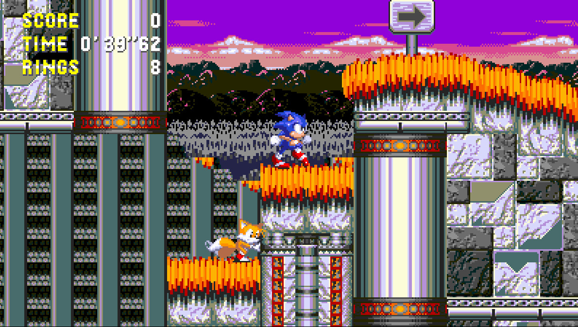 Bad Future Marble Garden Mod for Sonic 3 A.I.R. | S3AIR Mods