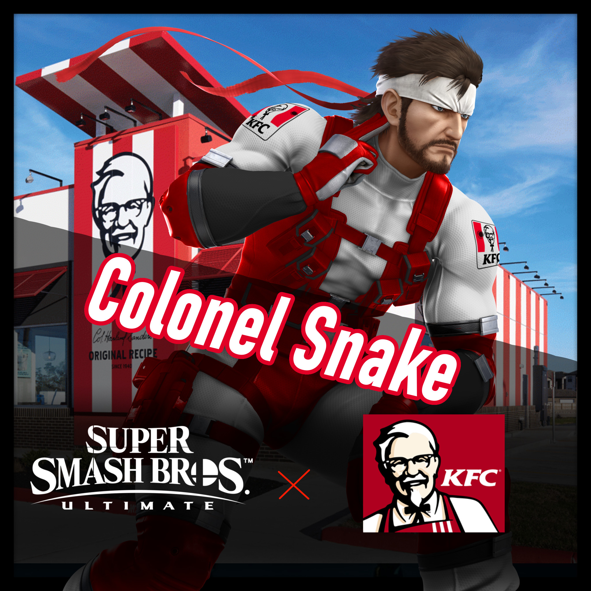 Colonel Snake Mod for Super Smash Bros. Ultimate | SSBU Mods