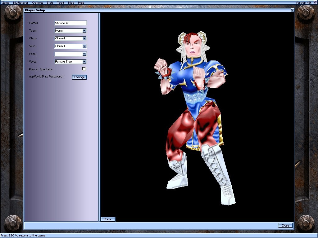 Chun-Li Mod for Unreal Tournament | UT Mods