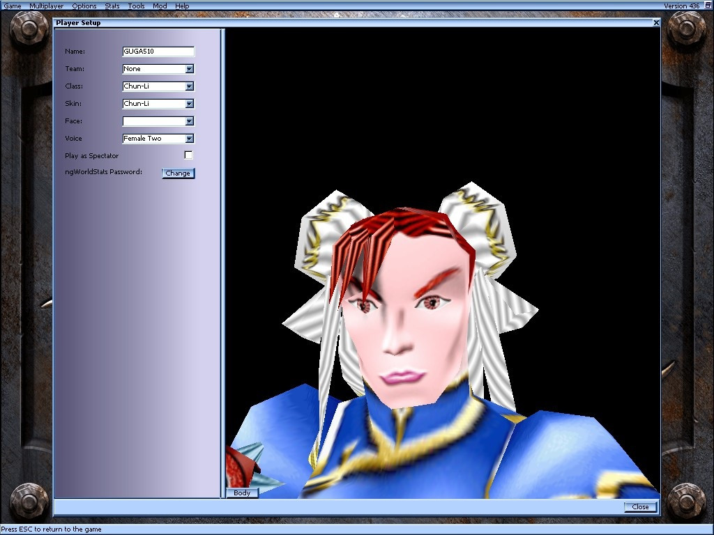 Chun-Li Mod for Unreal Tournament | UT Mods