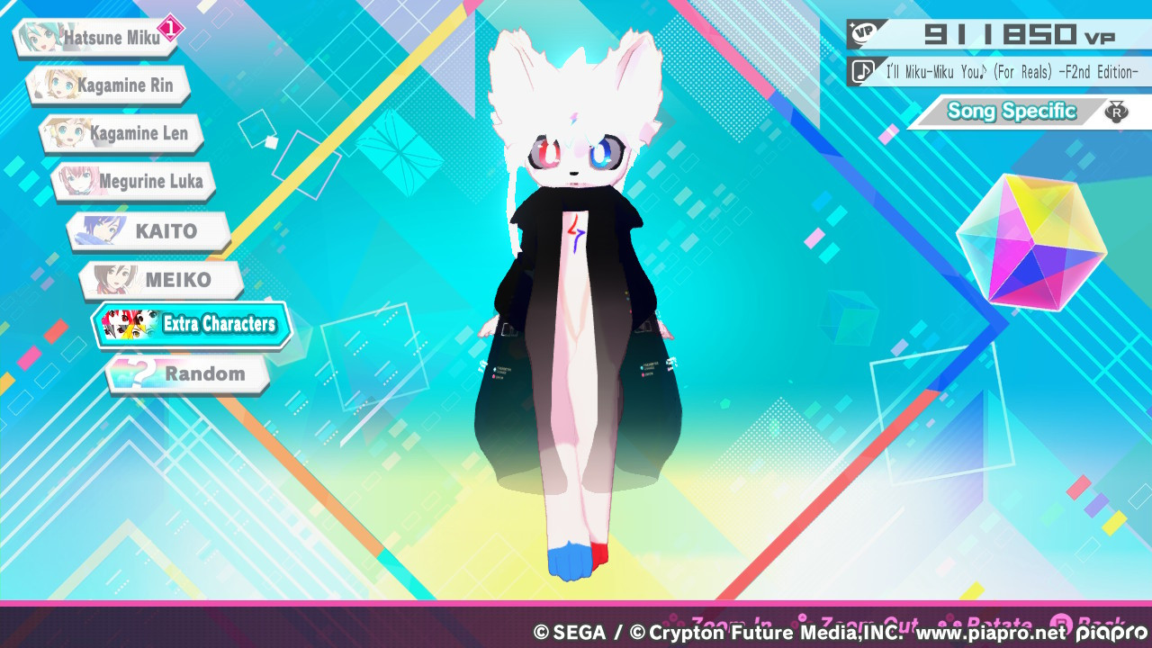 Switch Minnyel's furry mod [Hatsune Miku: Project Diva Mega39/Mega Mix ...