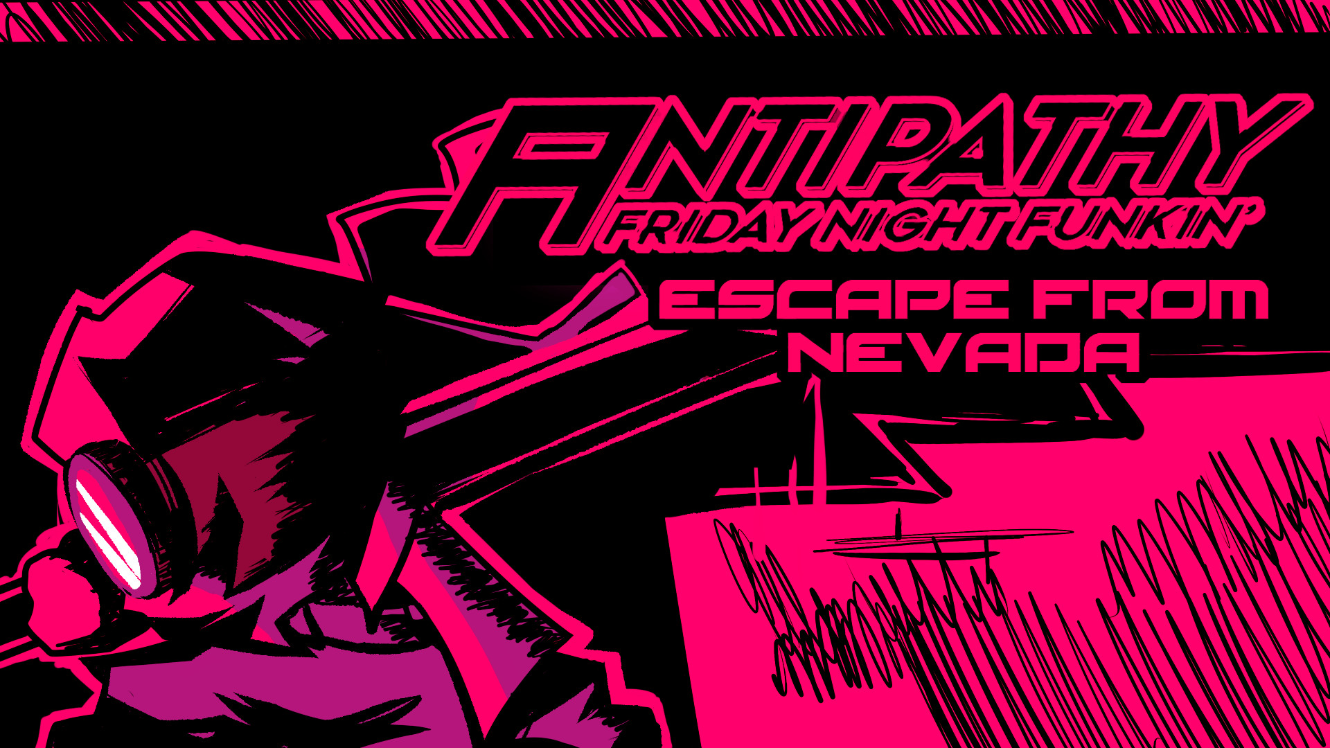 FNF: Antipathy DLC 1: ESCAPE FROM NEVADA Mod for Friday Night Funkin ...