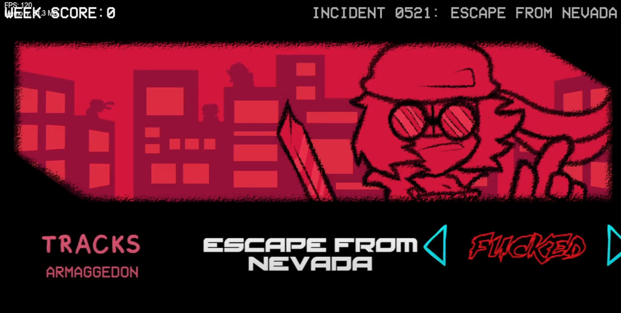 FNF: Antipathy DLC 1: ESCAPE FROM NEVADA Mod for Friday Night Funkin ...