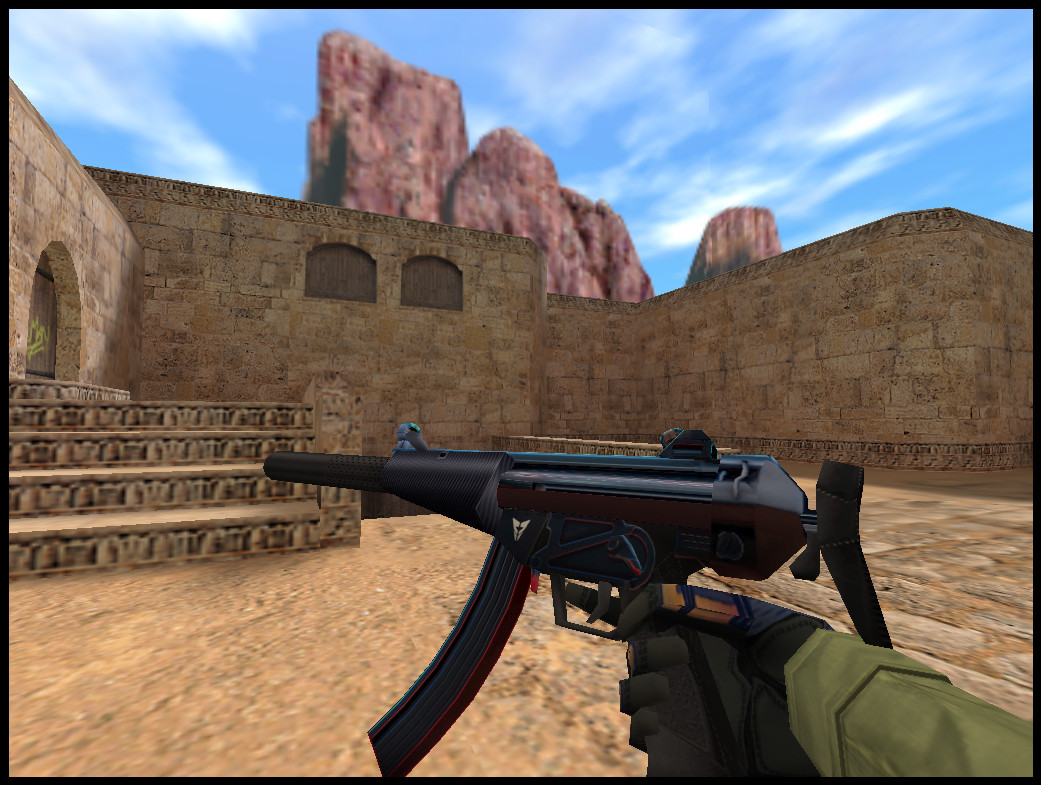 Low Poly MP5-SD | Liquidation for CS1.6 Mod for Counter-Strike 1.6 | CS1.6 Mods
