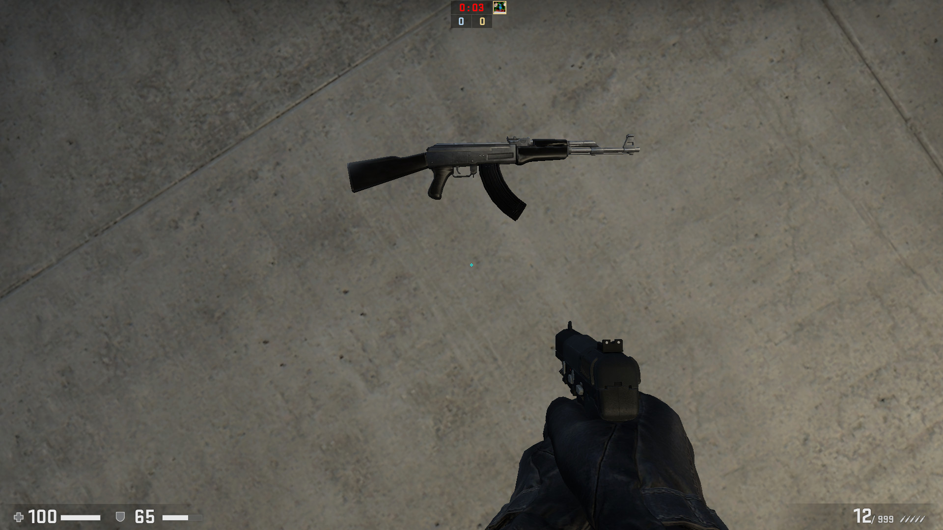 AK-47 Silver [Counter-Strike: Global Offensive] [Mods]