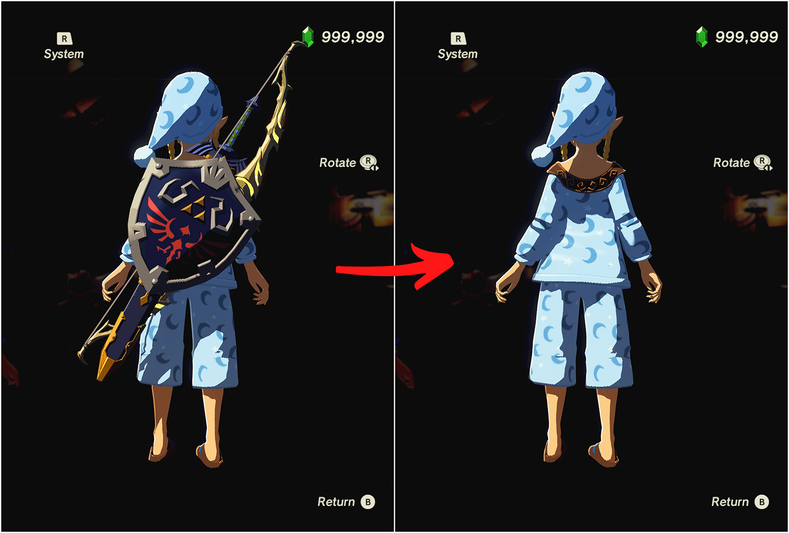 Customizable Invisible Sheathed Weapons & Shields Mod for The Legend of ...