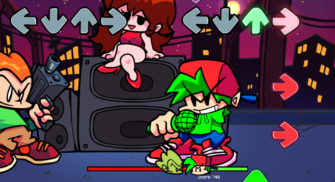 FNF NEO GREEN Mod for Friday Night Funkin' | FNF Mods