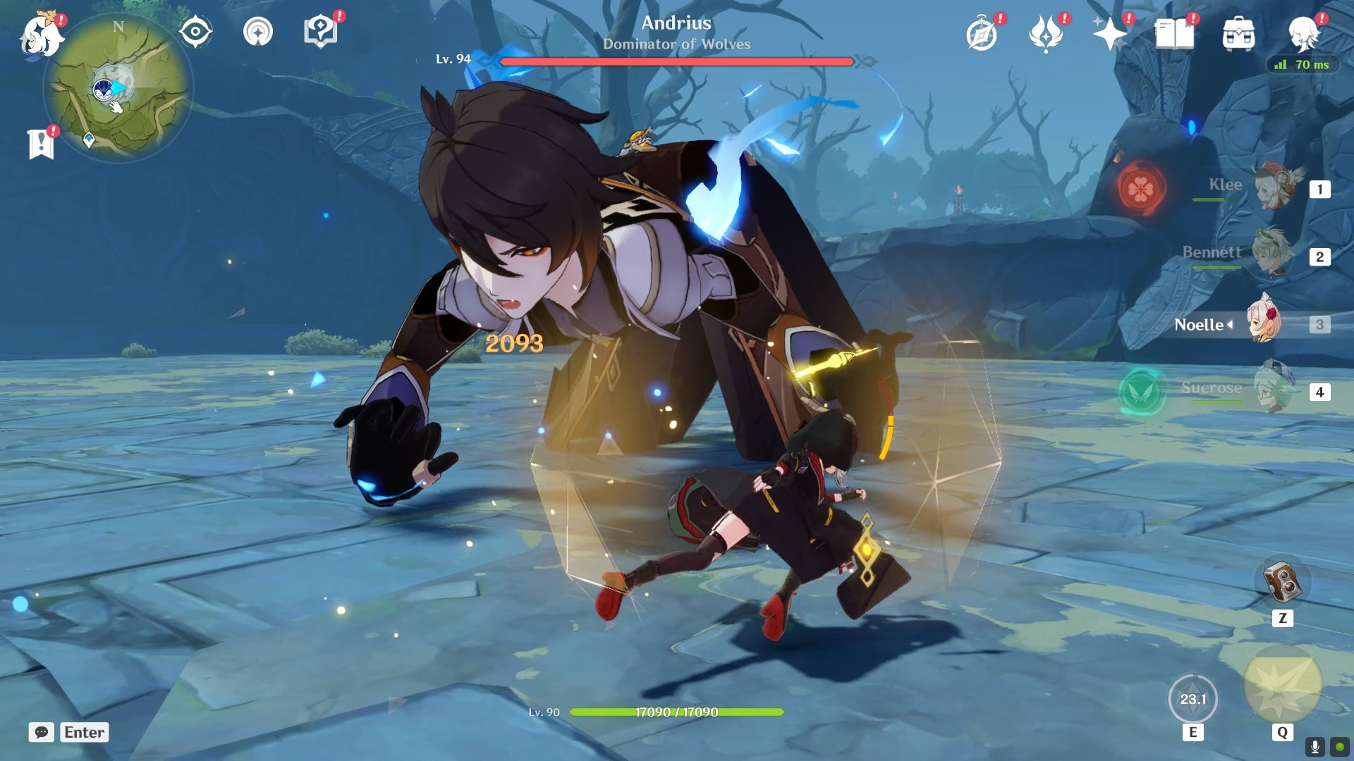 Zhongli As Andrius Mod for Genshin Impact | GI Mods