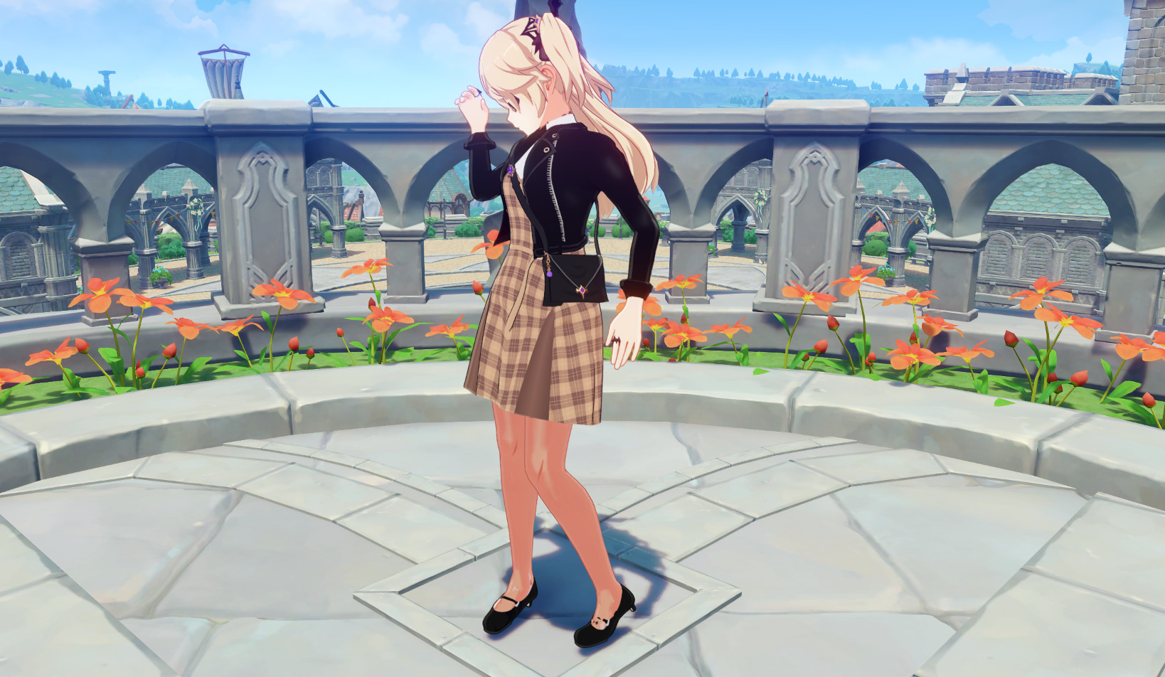 Date casual Fischl Mod for Genshin Impact | GI Mods