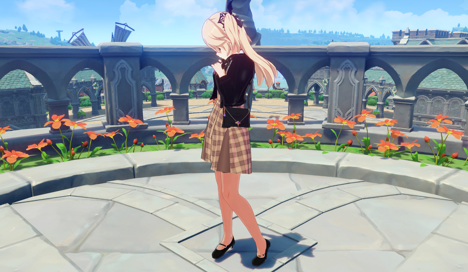 Date casual Fischl Mod for Genshin Impact | GI Mods