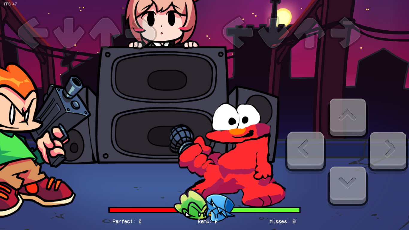 Elmo From Sesame Street Over Boyfriend Mod for Friday Night Funkin ...