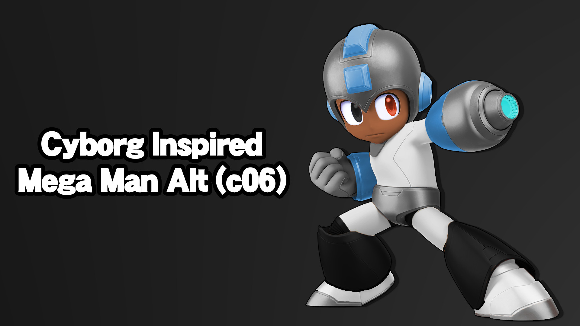 Cyborg Inspired Megaman Alt (c06) Mod for Super Smash Bros. Ultimate ...